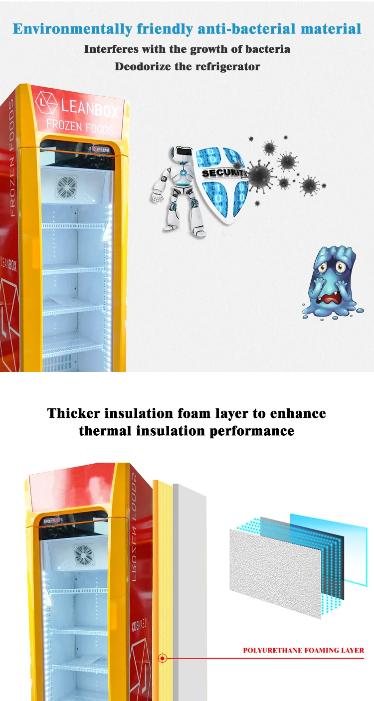 Sd-288b Commercial Nestle Stand Up Chest Freezer For Ice Cream - Buy ...