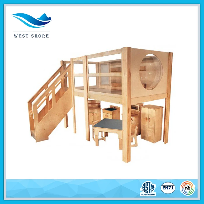 New Nursery School Kids Wooden Outdoor Playground,Wooden Swing And ...
