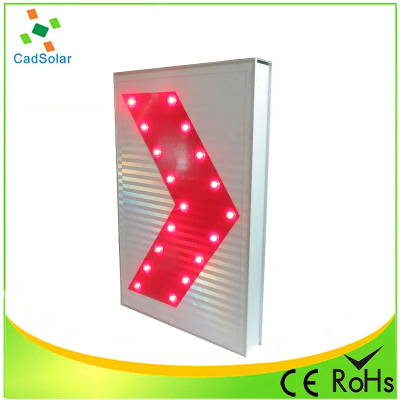 Traffic Reflective Solar Led Chevron Sign - Buy Led Chevron Sign,Solar ...