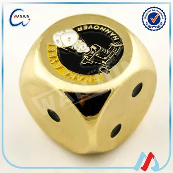 Custom Metal Precision Laser Engraved Dice - Buy Custom Metal Dice ...