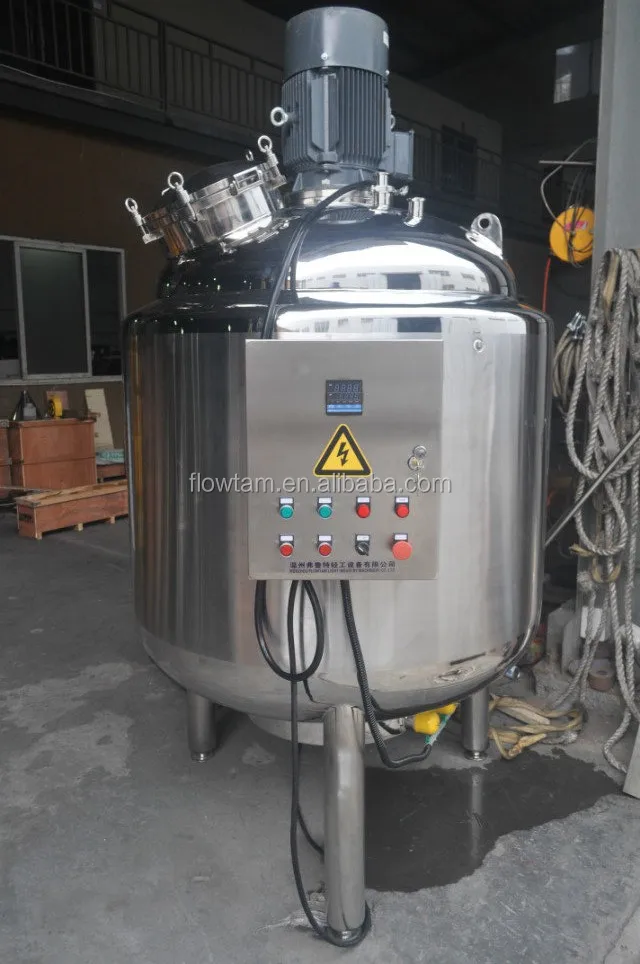 Stainless Steel Pharmaceutical Chemical Liquid Dissolving Tank - Buy ...