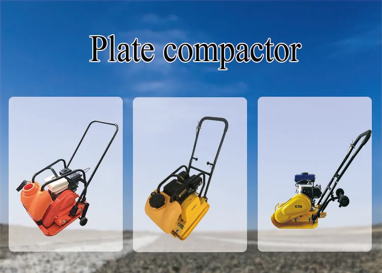 Soil Compacting Machine Concrete Vibratory C60 Plate Compactor - Buy ...