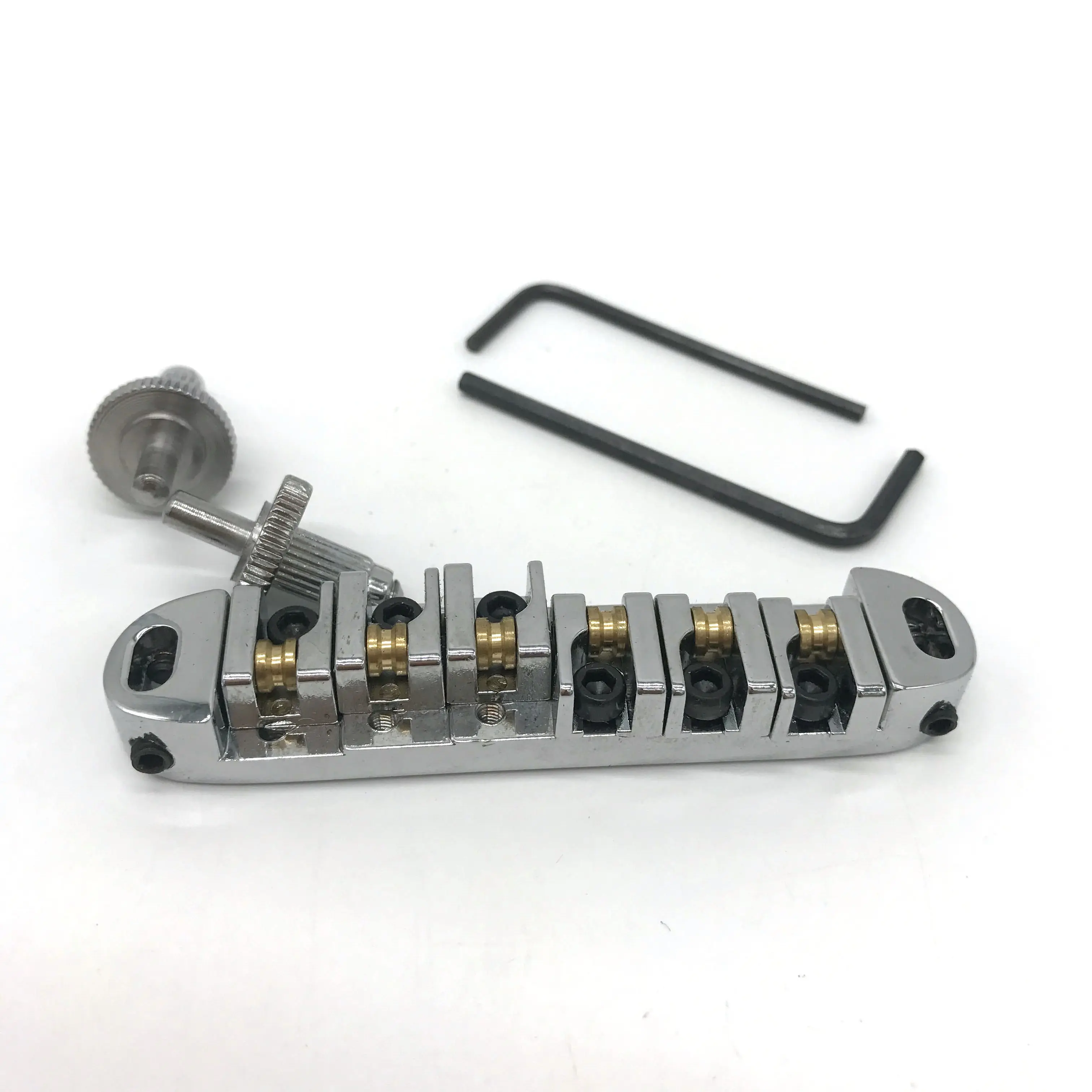 Zinc Alloy Lp Electric Guitar Bridge String Plate Ball Roller Roller ...