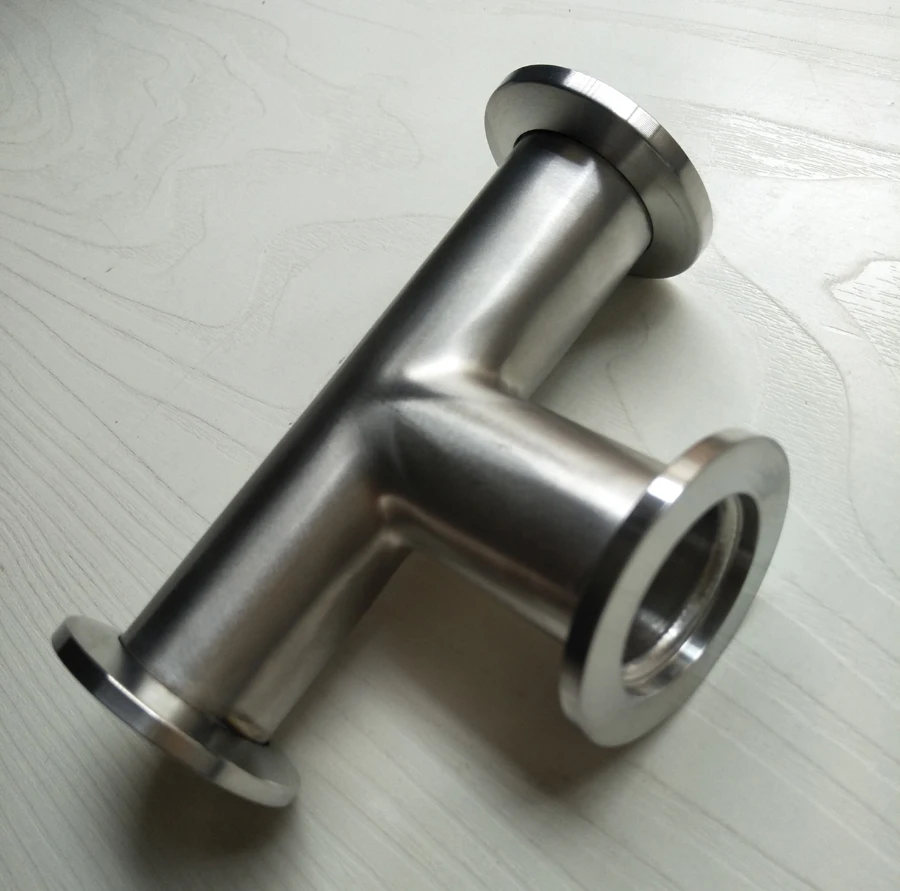 Vacuum Iso-k Nw10 Nw16 Nw25 Nw40 Nw50 Tee Nipples Stainless Steel ...