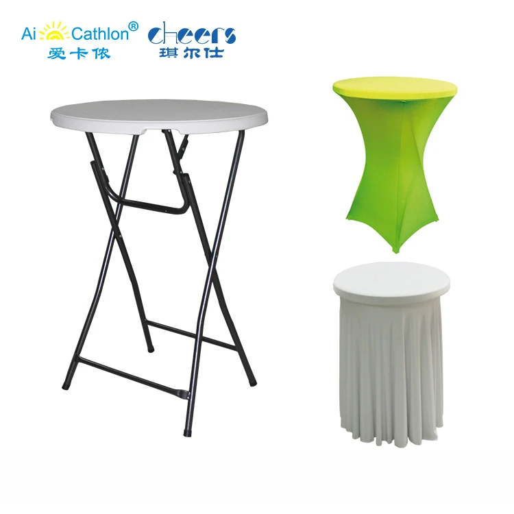 Folding Cocktail Table - Portable & Eco-Friendly Outdoor