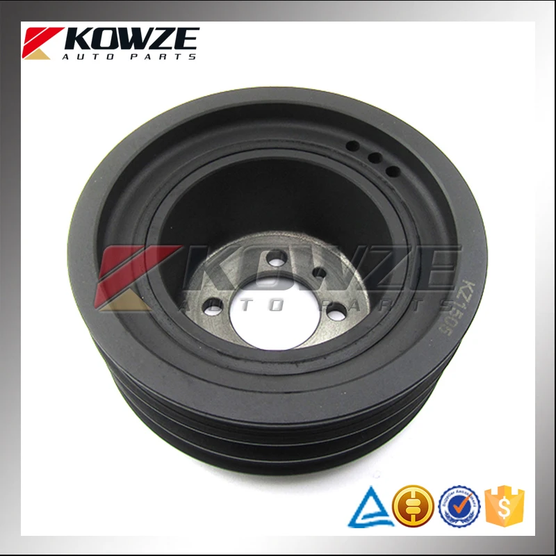 Crankshaft Pulley For Mitsubishi Triton L200 L400 Space Gear K62t K72t ...