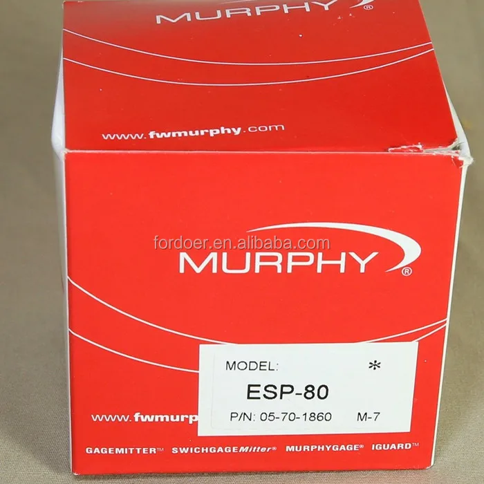 Murphy Esp-80 80 Psi Pn# 05701860 1 Wire Pressure Sendors 1/8 K - Buy ...