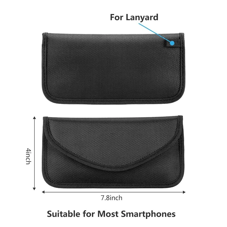 Rfid Blocker Pouch Rfid Credit Card Sleeve Anti Theft Faraday Bag For ...