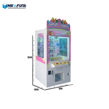 Push Me Out Prize Vending Machine / Plush Toy Catch Game Machine - Buy ...