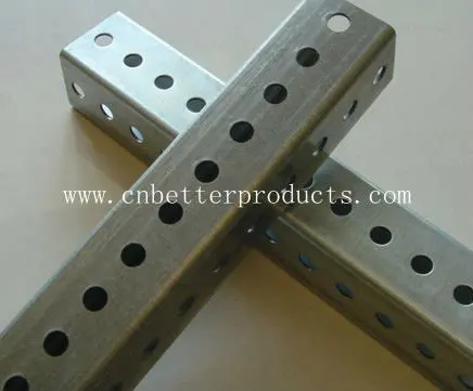 Galvanized Steel Square Perforated Tubing - Buy Galvanized Steel Square ...