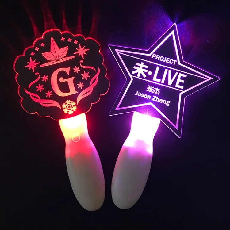High Quantity Customized Led Stick,Acrylic Kpop Light Stick For Event ...