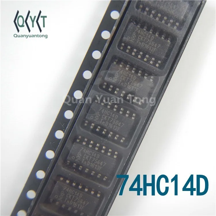 74HC14D Integrated Circuit - 6 Channel Schmitt Trigger