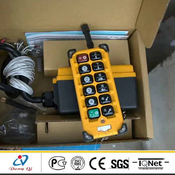8 Button Industrial Gantry Joystick Cable Cover Traveling Price Hoist ...
