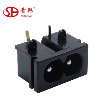 2 Pin Ac Power Socket Pcb Mount Ac Power Socket - Buy 2 Pin Ac Power ...