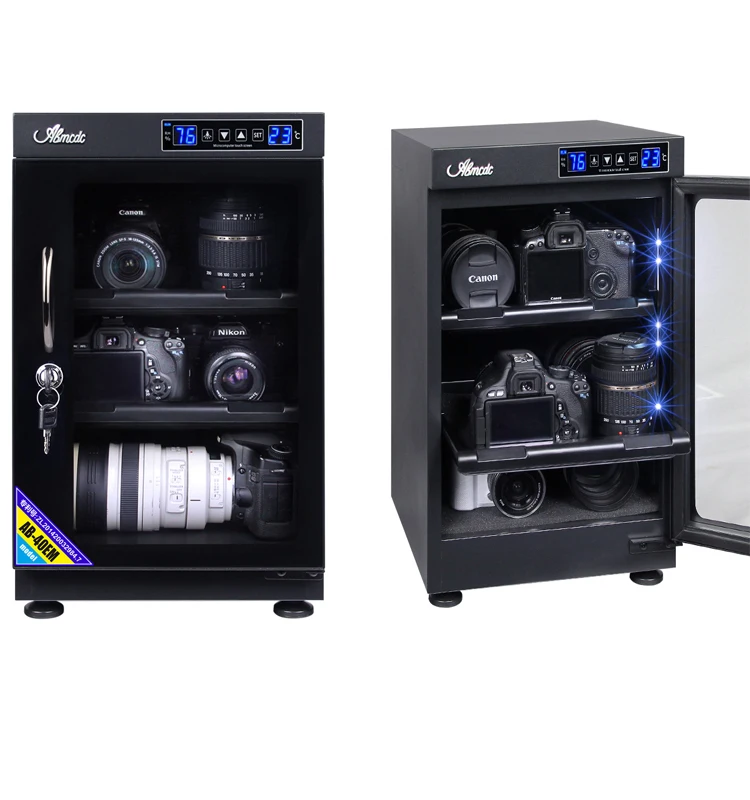 40l Electric Storage Cabinet Dry Photography Equipment Dslr Lens Camera ...