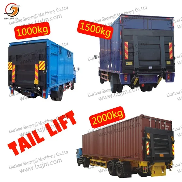 Steel/aluminum Hydraulic Van Truck Tail Lift - SJ-WB15/155S