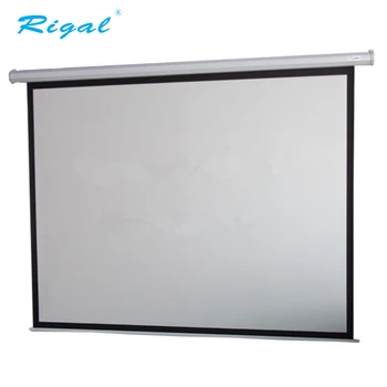 Electric Projector Screen For Led Digital Projector Motorized Screen ...