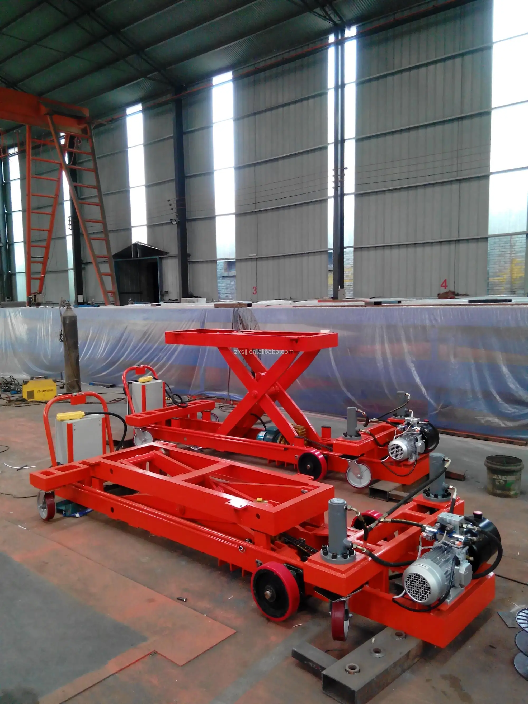 Electric Powered Trailer Dolly Mover Wheel AGV Utility Vehicle