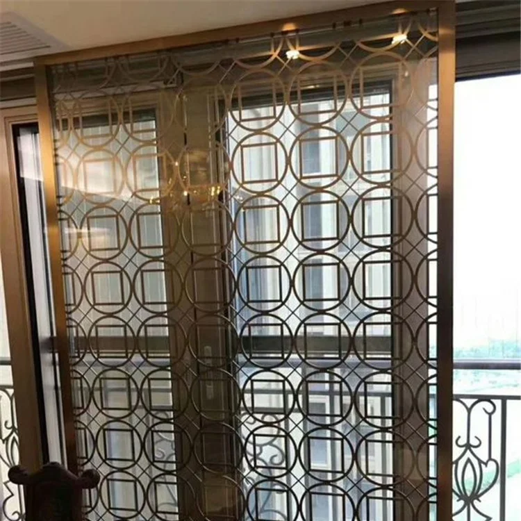 Residential Interior Decorating - Stainless Steel Partitions