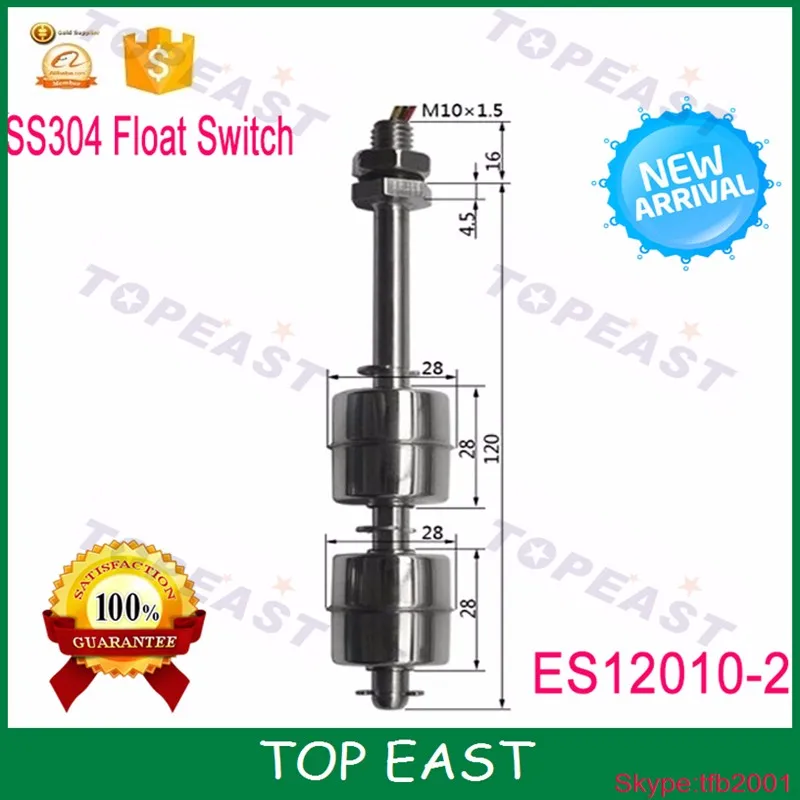 Multi Point Stainless Steel Oil Level Float Switch M10* 120mm - Buy Oil ...