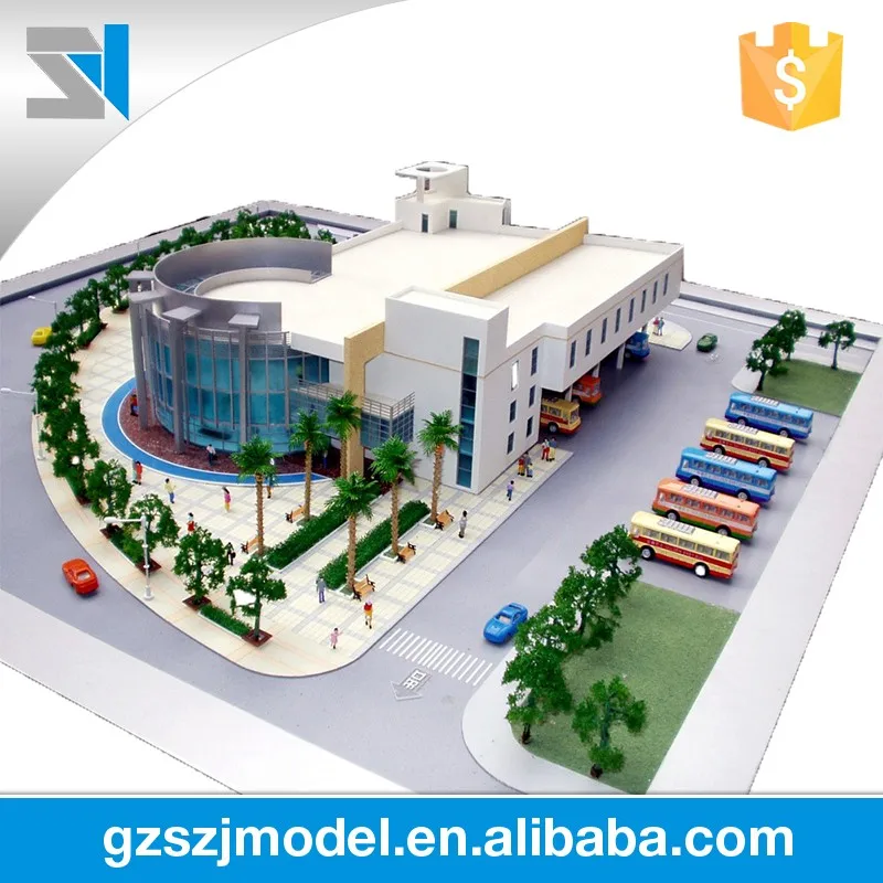 Miniature Bus Station Model Making,Scale Model Supply For Project ...