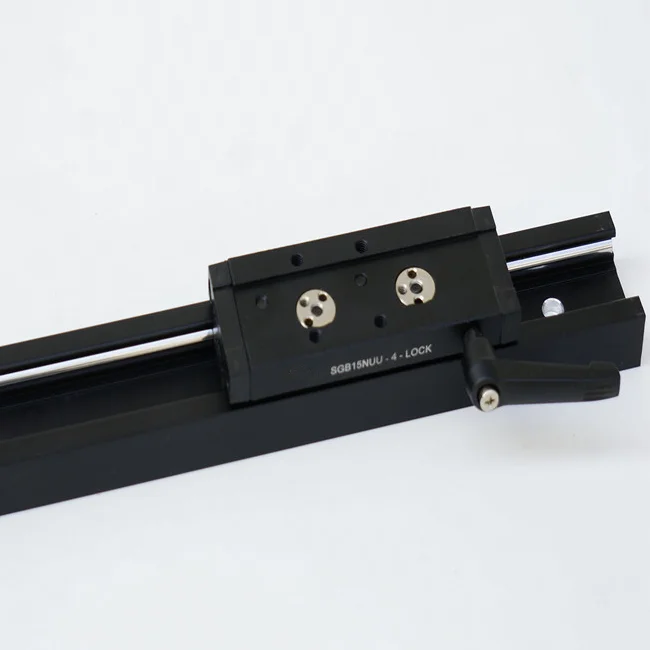 Dual Axis Roller Linear Guide Rail Linear Motion Guideway With Bearing ...