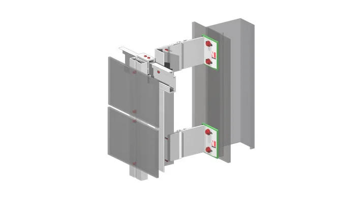 Quality Customized Alucobond Rainscreen Extrusion Profile