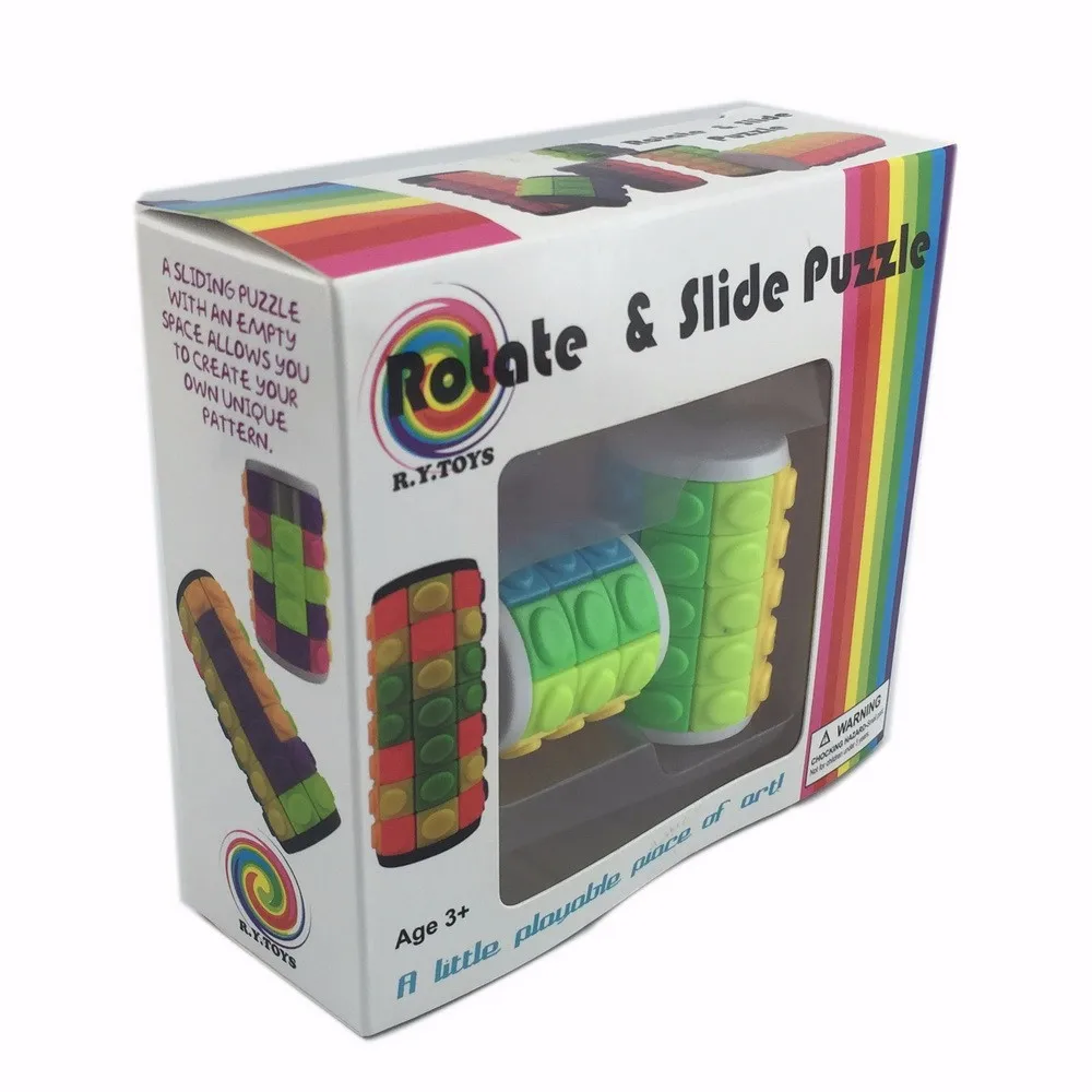 New Educational Decompression Sliding Toys Plastic Rotate Sliding Magic ...