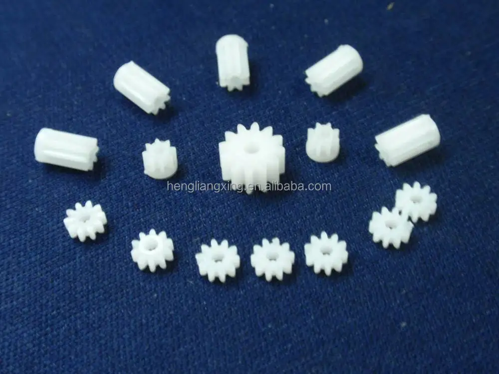 Small Plastic Motor Gear with Various Teeth for DC Motor