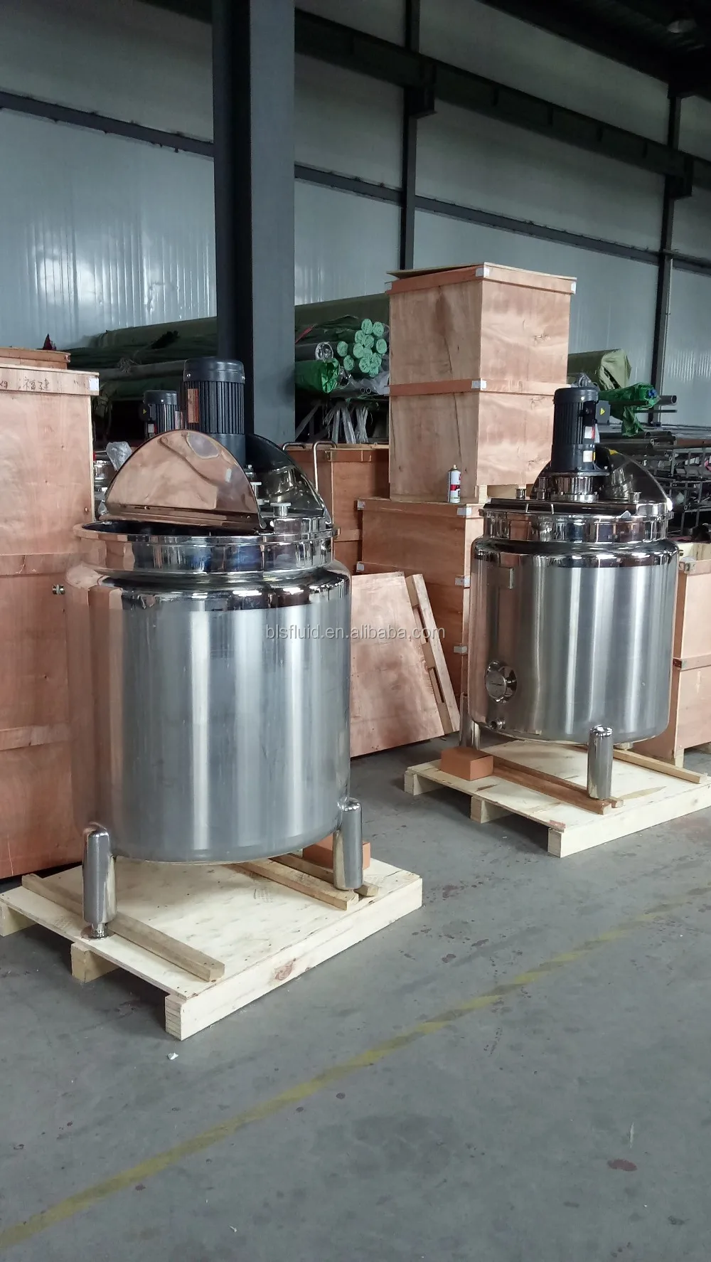 Popular Stainless Steel Jacketed Fruit Juice Cooling Storage Tank With ...