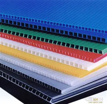 China 4x8 Ft Cartonal Sheet/polypropylene Plastic Core Flute Board ...