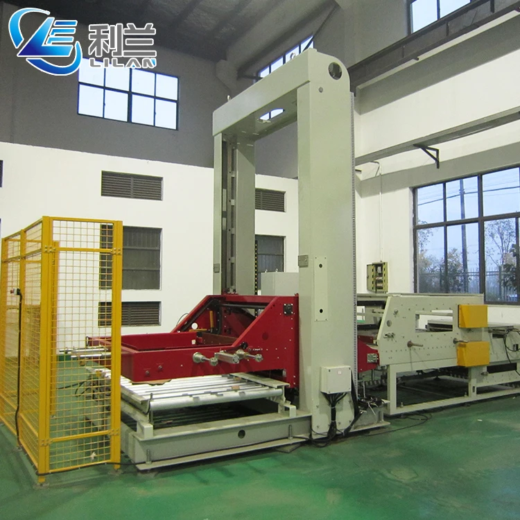 Automatic Box Palletizing Machine Stacking Boxes And Cases Palletizer ...