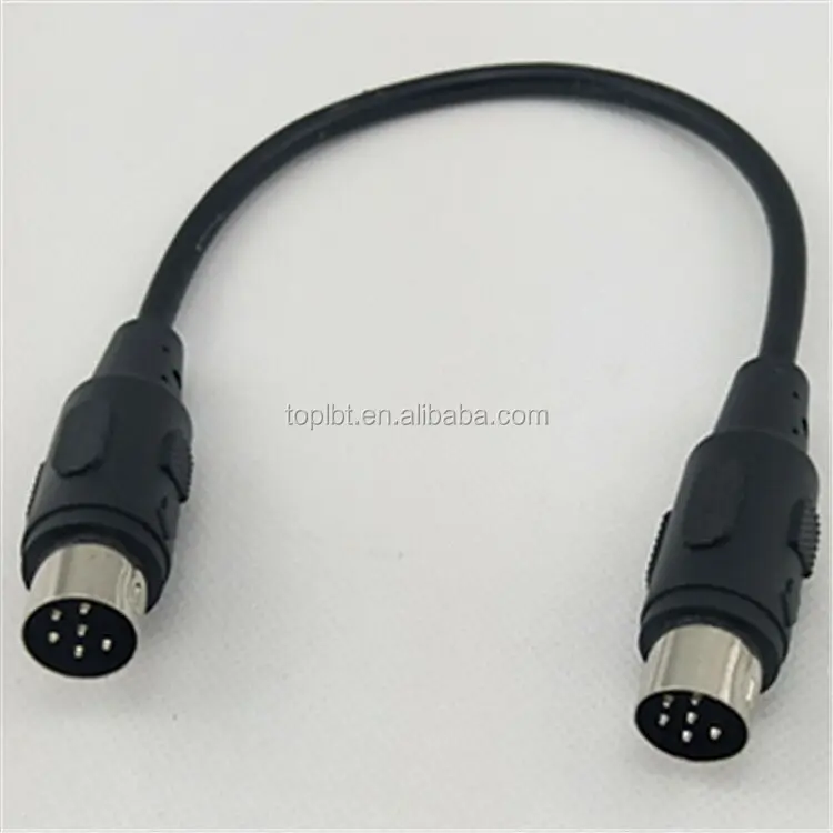 Customize Big Power Din 6p Plug Din 6pin,Male To Male Signal Extension ...