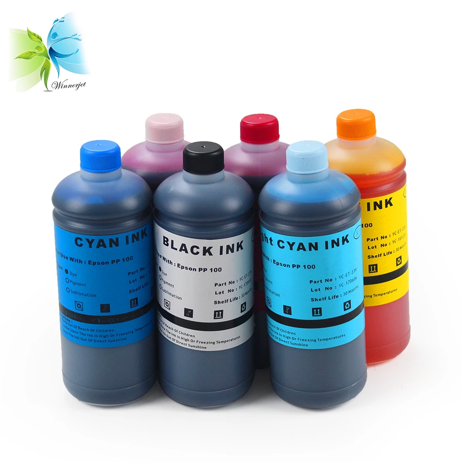 1000ml Packed Dye Ink For Epson Discproducer Pp-100,For Epson Pp100 Ink ...
