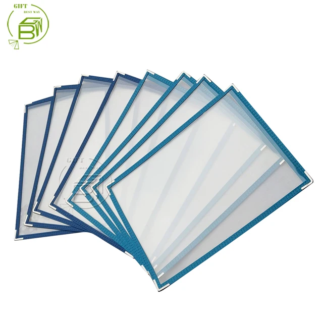 Clear Vinyl A4 Plastic Menu Covers - GBW Hotel Supplies