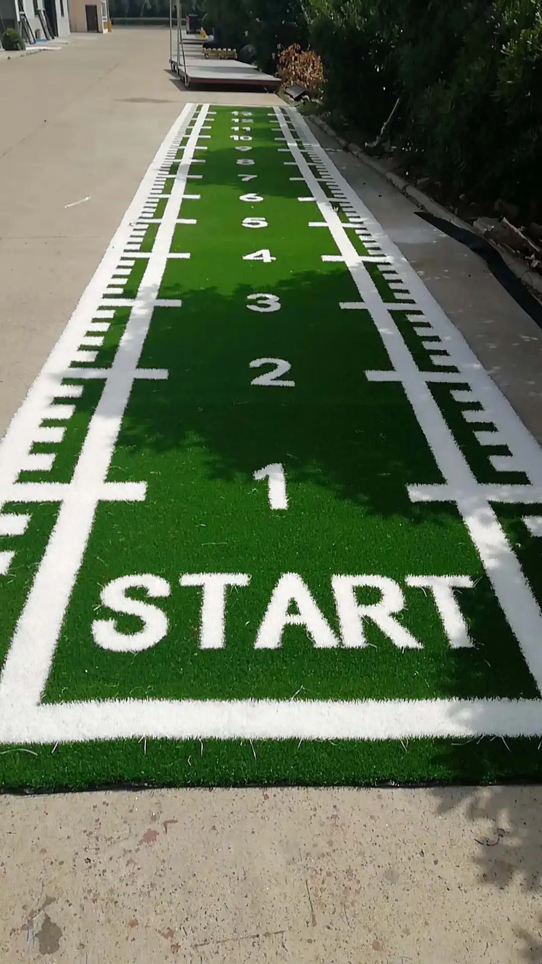 Blue Color Gym Turf Sprint Artificial Grass Training Turf - Buy Gym ...