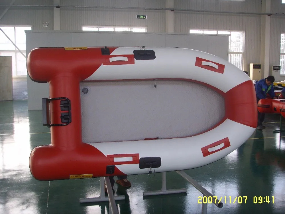 Air Deck Inflatable Blow Up Fishing Boat With Oars And Pump On Sale ...