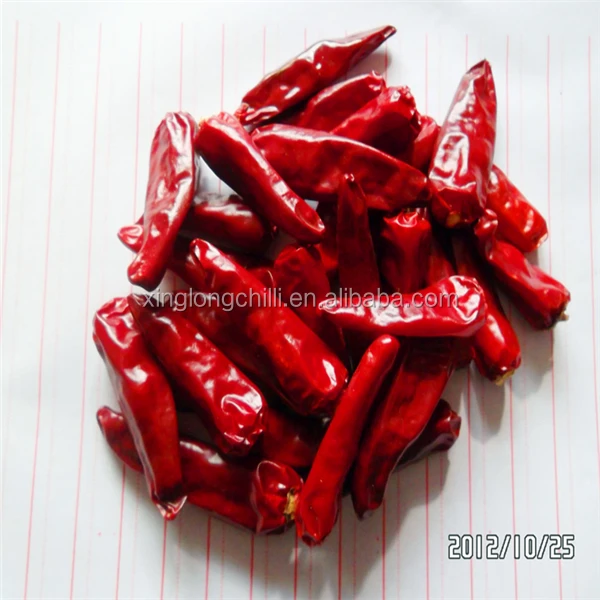 Small Round Red Hot Sichuan Chili Pepper,Bullet Chili - Buy Red Hot ...