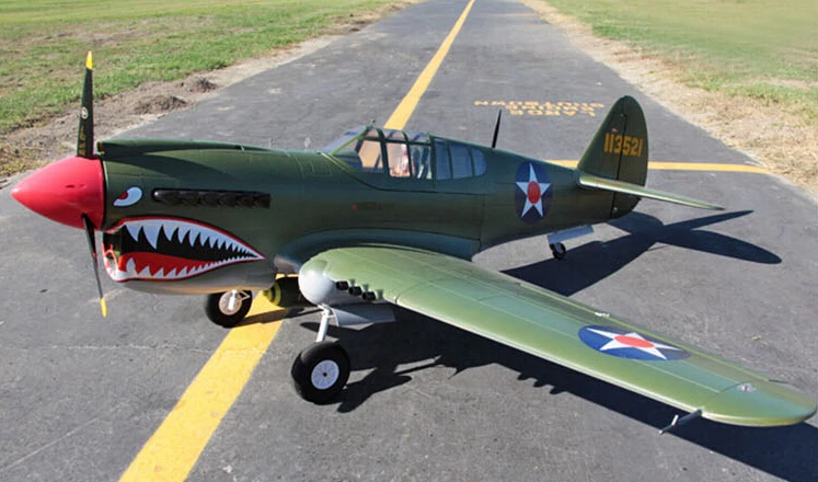 Large Size Epo P4o Rc Plane With 5200mah Lipo Battery & 2.4g Remote Control