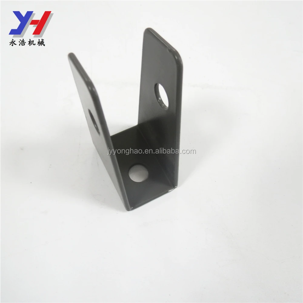 Oem Punched Carbon Steel U Shape Metal Bracket For Mounting Shelf ...