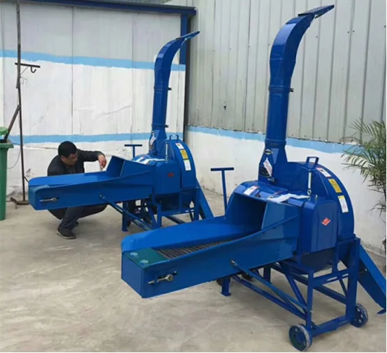 Electric Green Grass Chaff Cutter Straw Grinder Stalk Machine - Buy ...