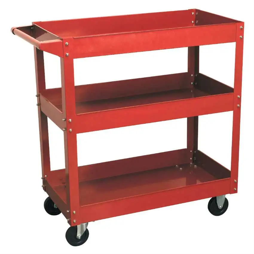 Three Tier Trolley With Drawer Heavy Duty 3 Tier Plastic Trolleys - Buy ...