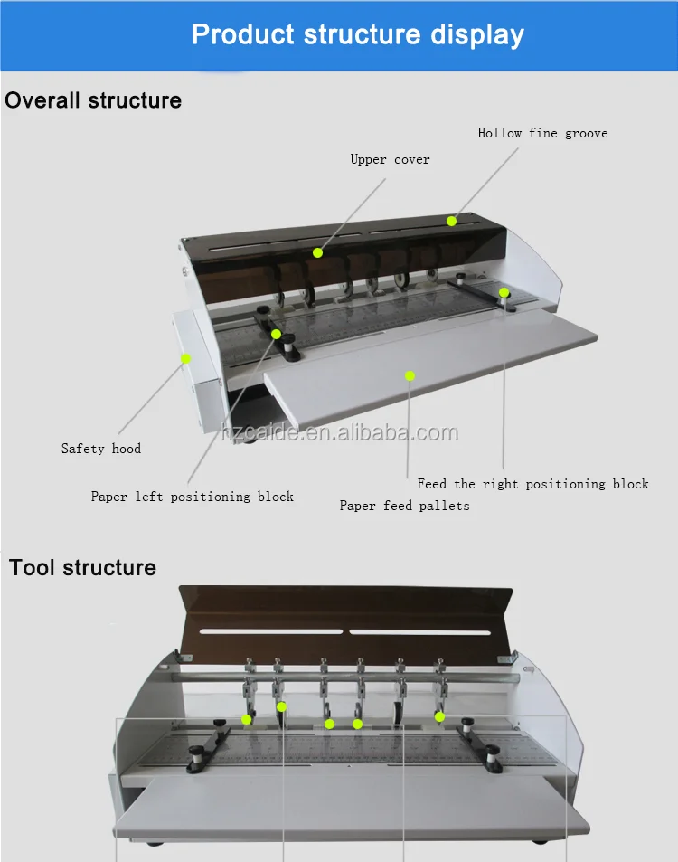 A3 Rillen Machine 470mm Elektrische Papier Stansen En Rillen Machine ...