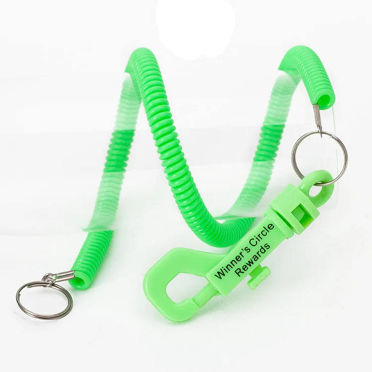 Factory price anti lost collapsible waterproof lobster claw keychain ...