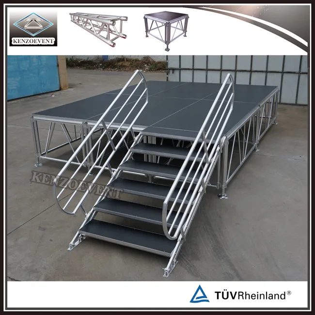 Aluminum Cheap Portable Stage Outdoor Concert Stage Sale - Buy Outdoor ...