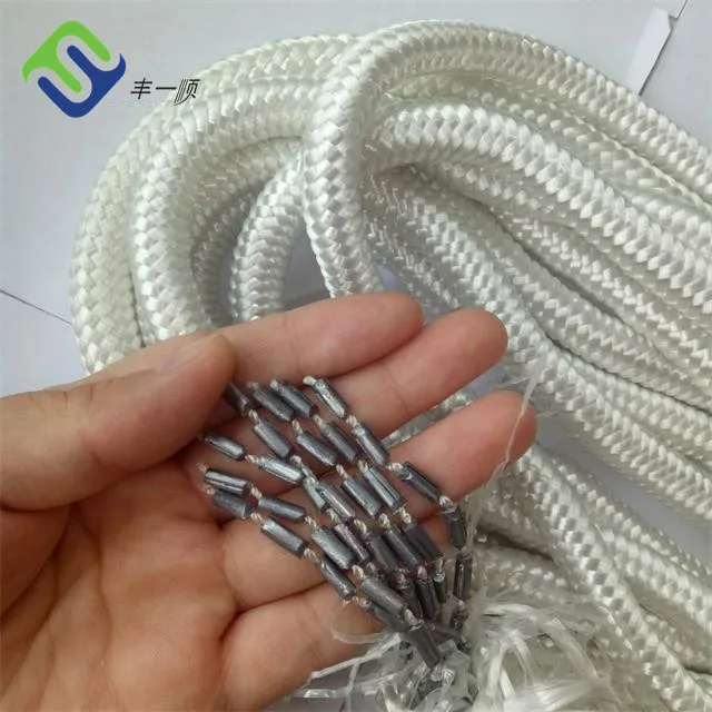 High Strength Braided Polyester Covered Lead Core Rope Fishing Lead ...