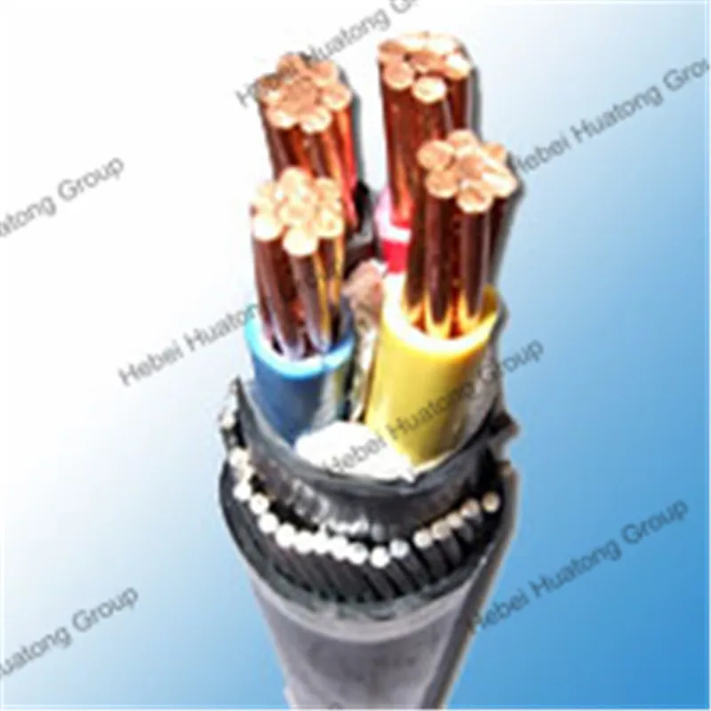 4 Core Galvanized Steel Wire Armoured Electric Cable 10mm