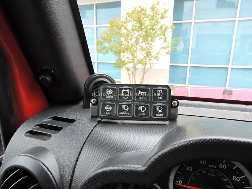 8 Switch Sp8100 User-programmable Panel Power System For Car - Buy ...