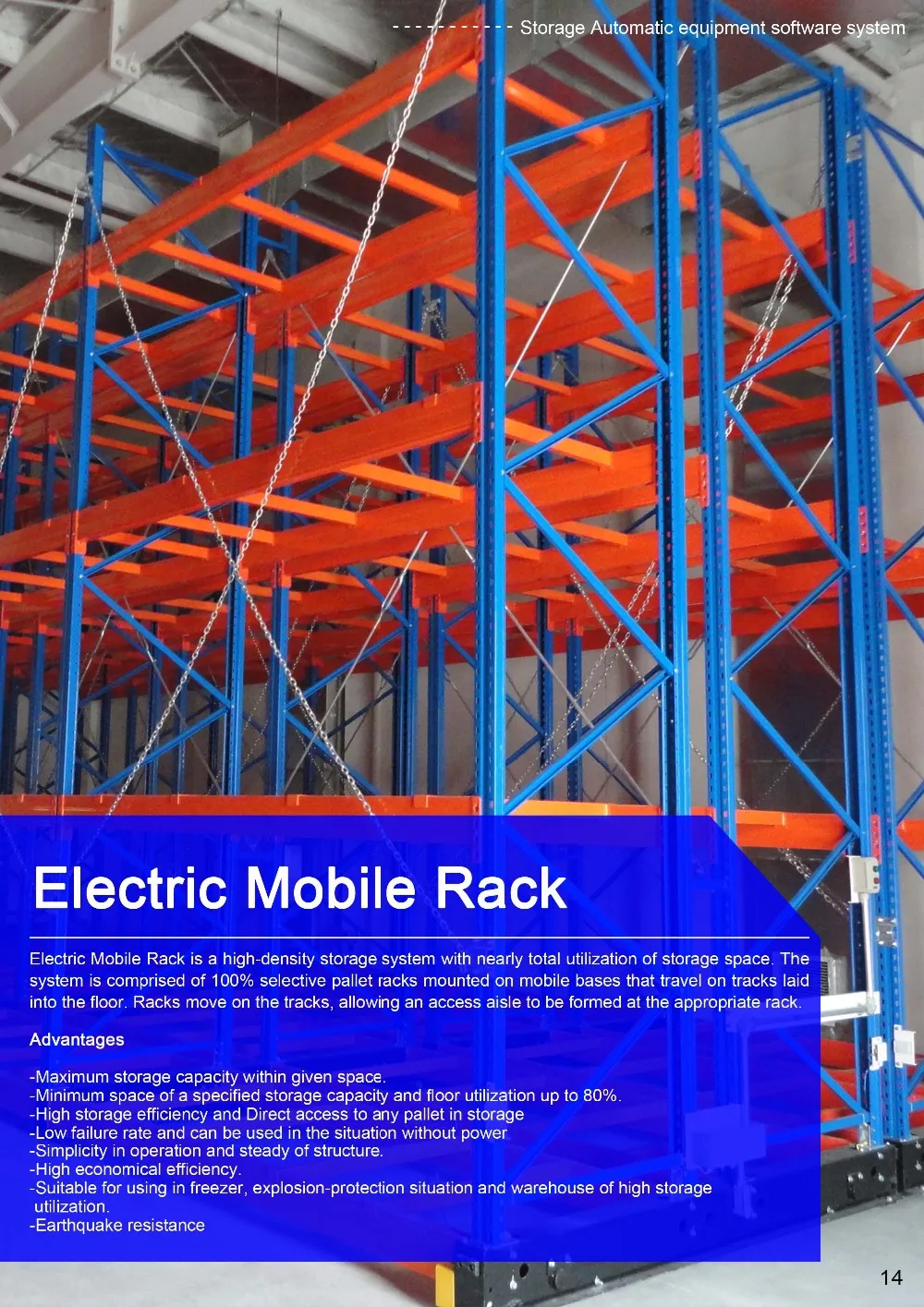 Economical Safe Steel Heavy Rack Mobile Racking And Shelving - Buy ...