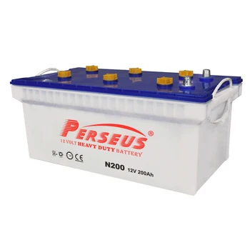 Car Starting Battery N200 200ah 12v Dry Cell Lead Acid Battery - Buy ...